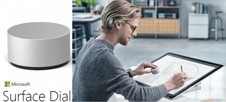 ¡Qué innovación! Microsoft Surface Dial es una gran herramienta creativa – HoyEnTEC